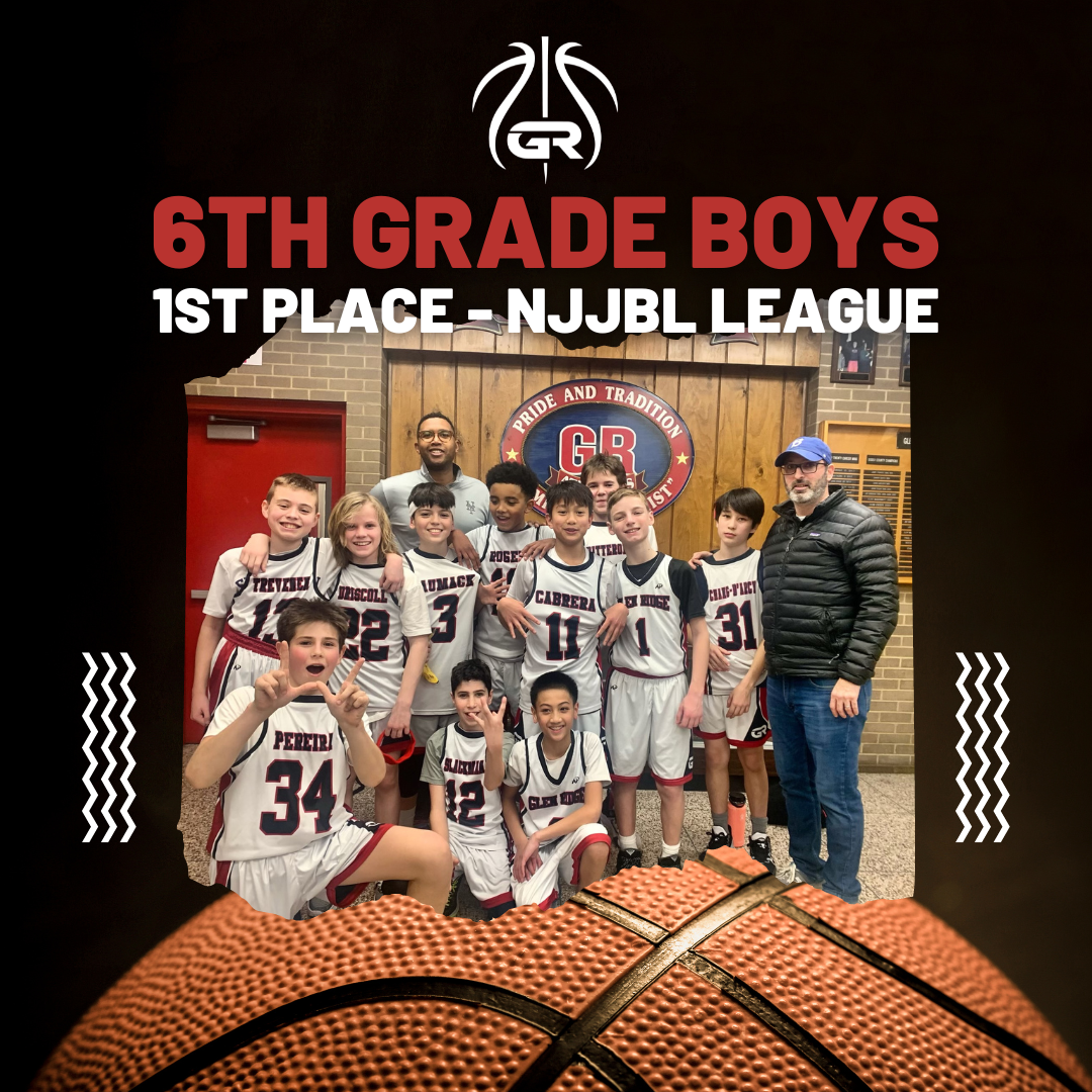 6th Grade Boys – 1st Place NJJBL – Glen Ridge Basketball