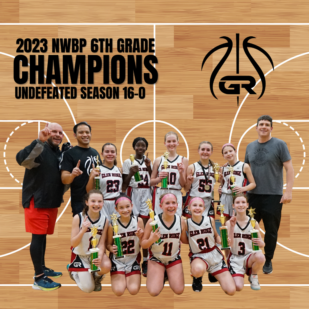 6th Grade Champions – Glen Ridge Basketball